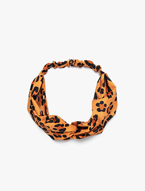 Koton Kadın Leopar Desenli Saç Bandı