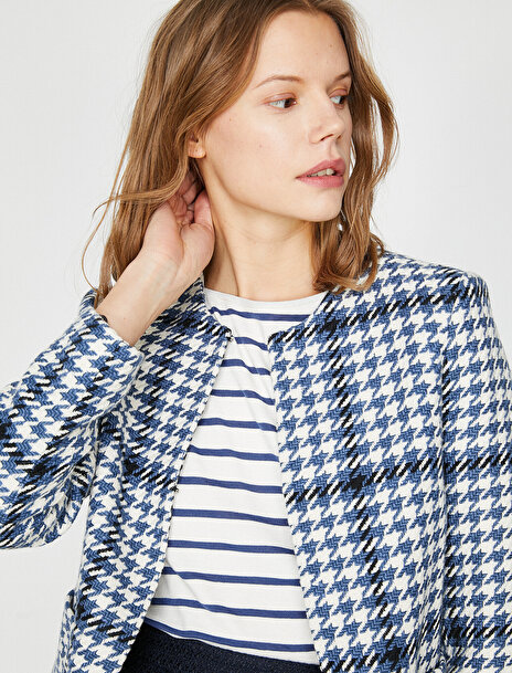 Koton Kadın Desenli Ceket