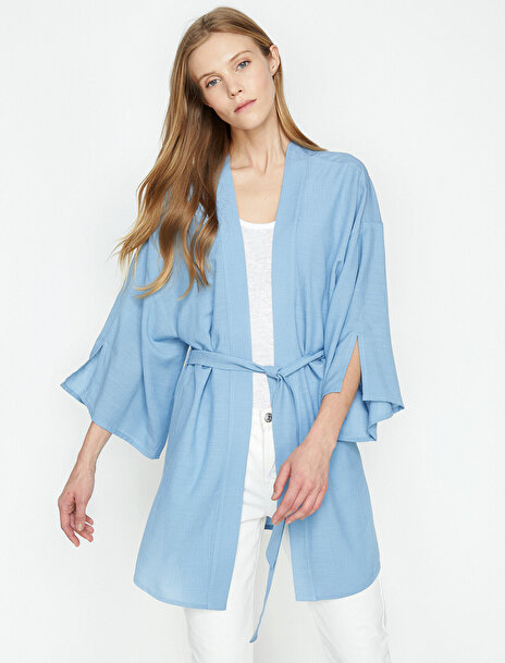 Koton Kadın Beli Bağlamalı Kimono