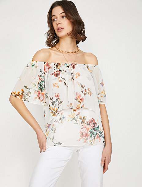 Koton Kadın Omzu Açık Bluz