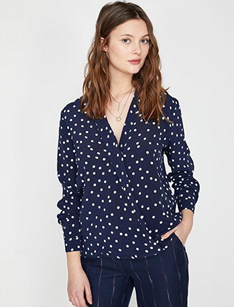Koton Kadın Puantiyeli Bluz