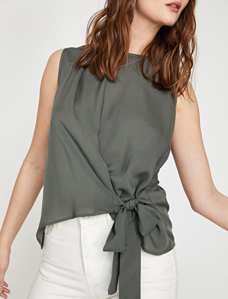 Koton Kadın Beli Bağlamalı Atlet