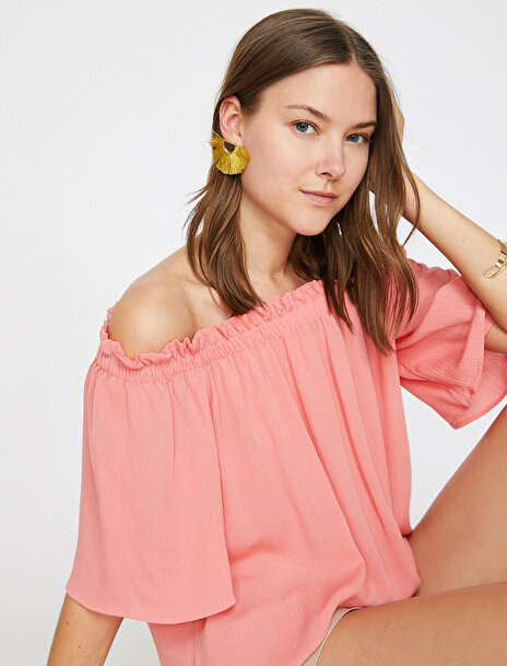 Koton Kadın Omzu Açık Bluz