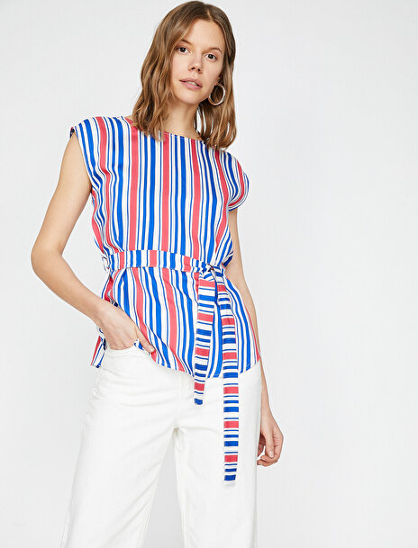 Koton Kadın Çizgili Bluz