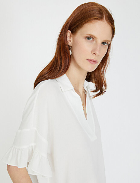 Koton Kadın Volanlı Bluz