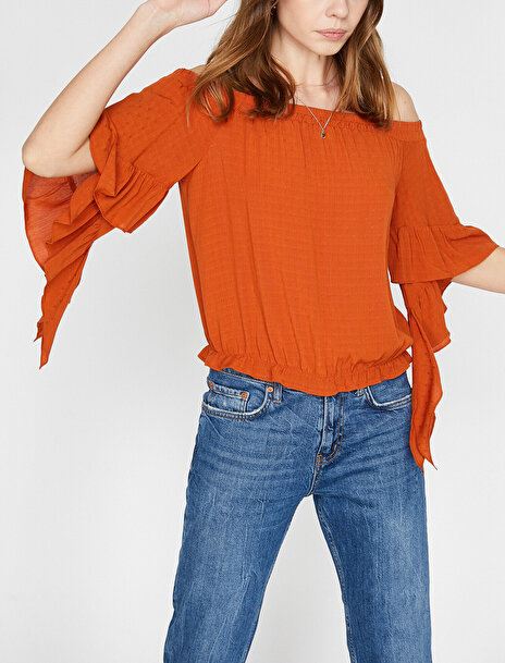 Koton Kadın Omzu Açık Bluz