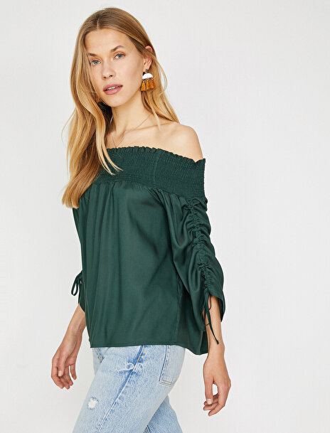 Koton Kadın Omzu Açık Bluz