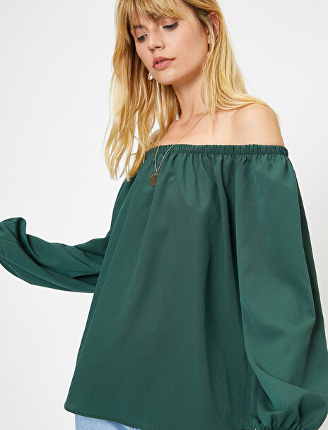 Koton Kadın Omzu Açık Bluz