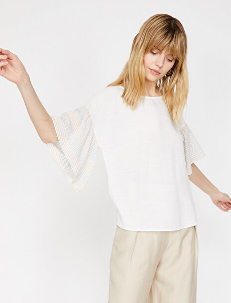 Koton Kadın Volanlı Bluz