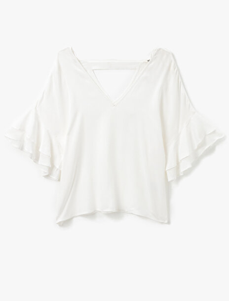 Koton Kadın Volanlı Bluz