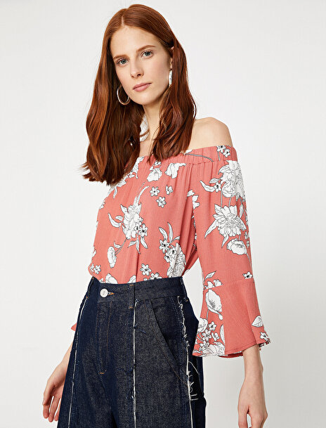 Koton Kadın Omzu Açık Bluz