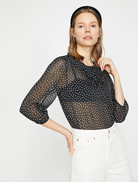 Koton Kadın Puantiyeli Bluz