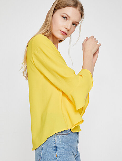 Koton Kadın Volanlı Bluz