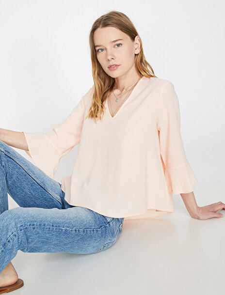 Koton Kadın Volanlı Bluz