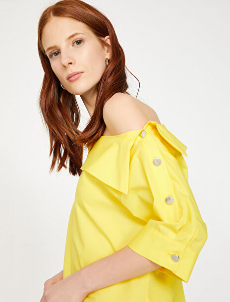 Koton Kadın Omzu Açık Bluz