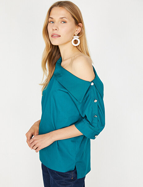 Koton Kadın Omzu Açık Bluz