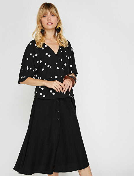 Koton Kadın Puantiyeli Bluz