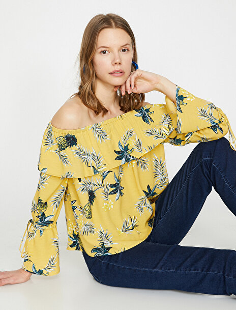 Koton Kadın Omzu Açık Bluz