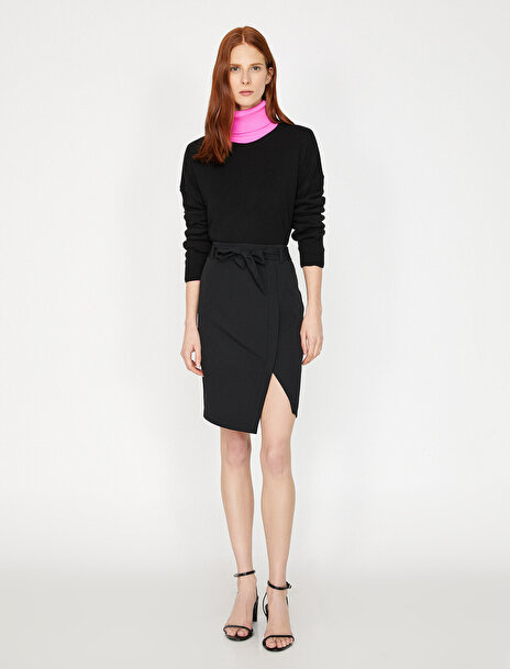 Koton Kadın Beli Bağlamalı Etek