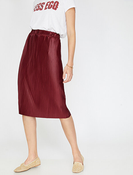 Koton Kadın Pilili Etek