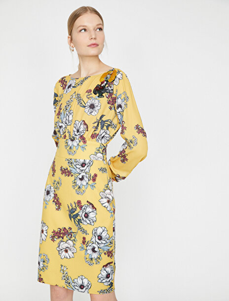 Koton Kadın Çiçekli Yazlık Elbise