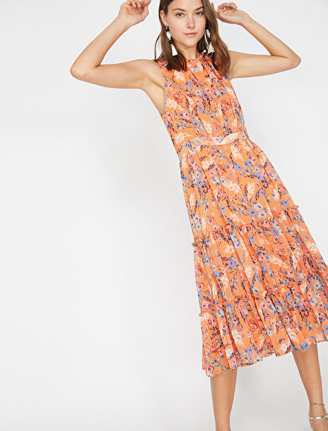 Koton Kadın The Maxi Dress - Maksi Elbise