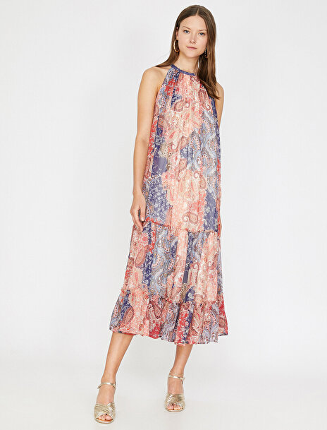 Koton Kadın The Maxi Dress - Maksi Elbise