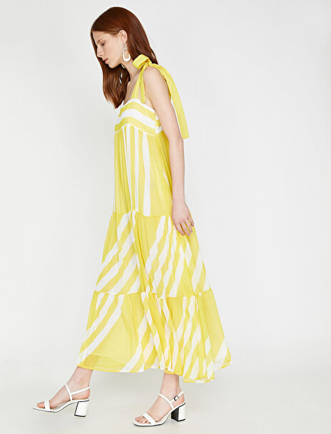 Koton Kadın The Maxi Dress - Maksi Elbise