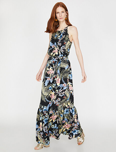 Koton Kadın The Maxi Dress - Maksi Elbise