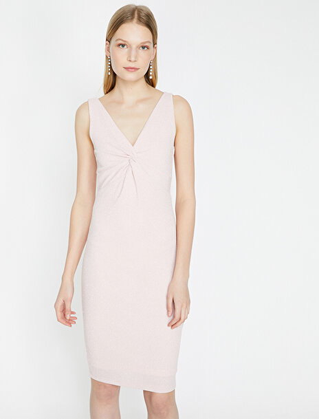 Koton Kadın Büzgülü Elbise Abiye Koton Kadın Büzgülü Elbise Abiye