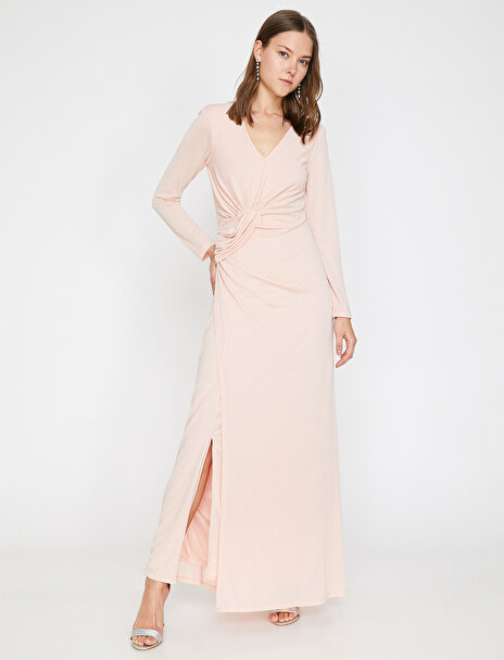 Koton Kadın Büzgülü Elbise Abiye