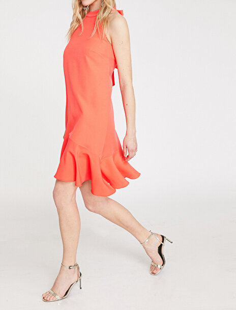 Koton Kadın Sırt Detaylı Elbise Abiye