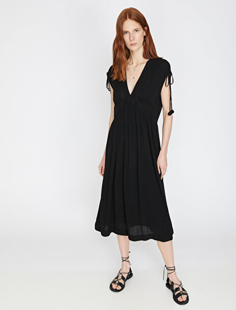 Koton Kadın The Natural Look Dress - Doğal Dokulu Elbise