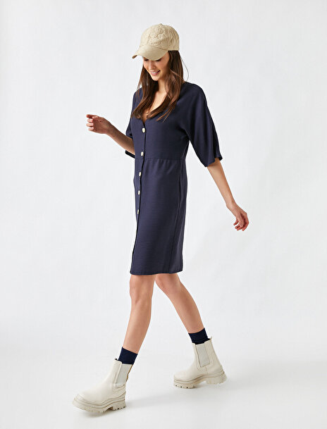 Koton Kadın The Natural Look Dress - Doğal Dokulu Elbise
