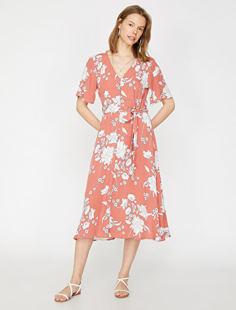 Koton Kadın The Floral Dress - Çiçek Desenli Elbise Koton Kadın The Floral Dress - Çiçek Desenli Elbise