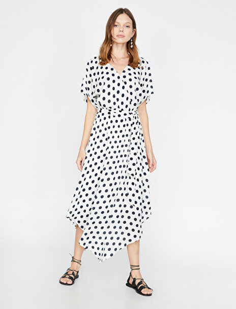Koton Kadın Puantiyeli Elbise