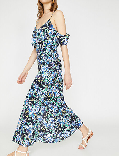 Koton Kadın The Floral Dress - Çiçek Desenli Elbise