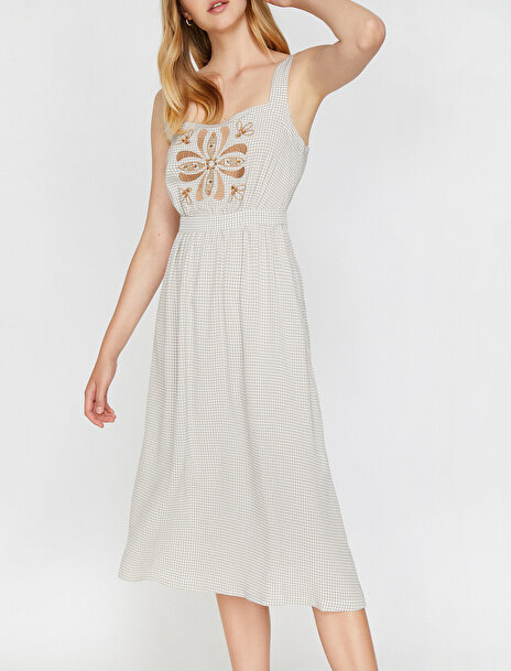 Koton Kadın The Natural Look Dress - Doğal Dokulu Elbise