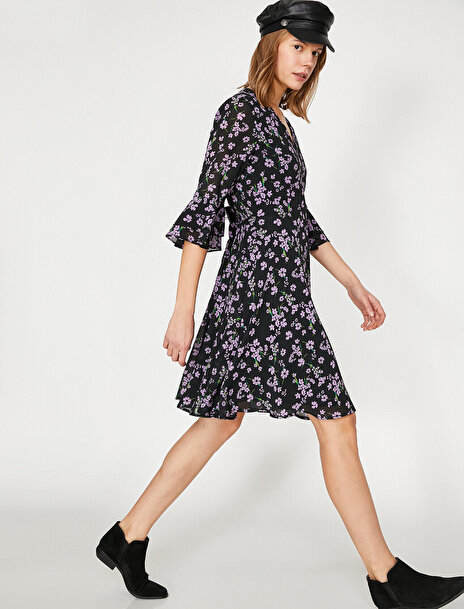 Koton Kadın Çiçekli Yazlık Elbise