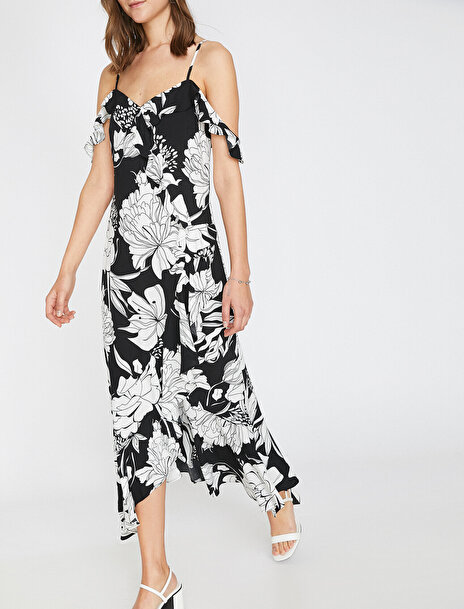Koton Kadın The Floral Dress - Çiçek Desenli Elbise