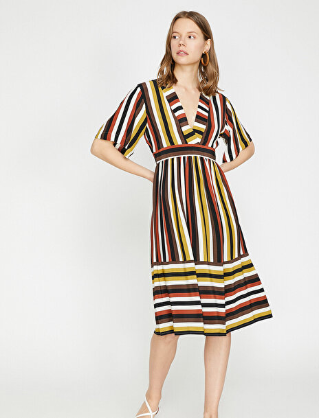 Koton Kadın The Natural Look Dress - Doğal Dokulu Elbise