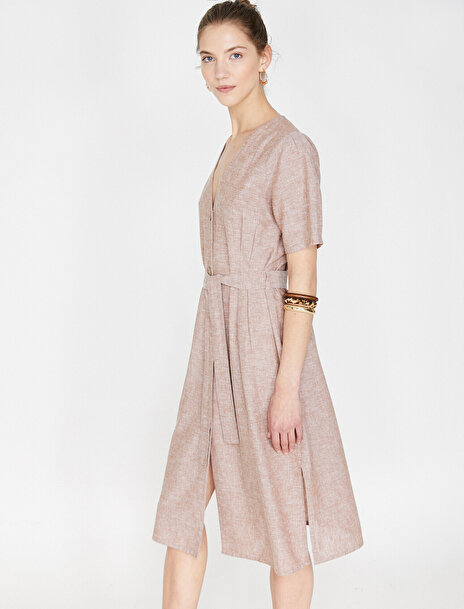 Koton Kadın The Natural Look Dress - Doğal Dokulu Elbise
