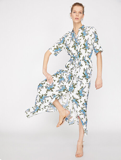 Koton Kadın Çiçekli Yazlık Elbise