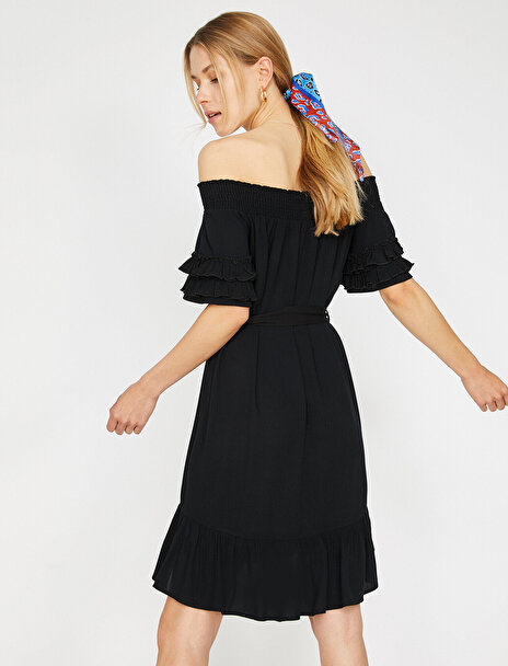 Koton Kadın Omzu Açık Elbise