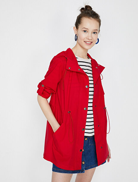 Koton Kadın Kapüşonlu Parka