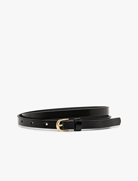 Koton Kadın Deri Görünümlü Kemer