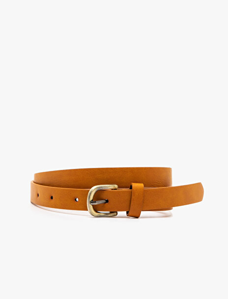 Koton Kadın Deri Görünümlü Kemer