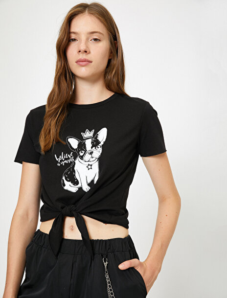 Koton Kadın Koton Love T-Shirt