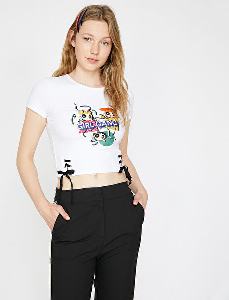 Koton Kadın Powerpuff Girls Lisanslı Baskılı T-Shirt Koton Kadın Powerpuff Girls Lisanslı Baskılı T-Shirt