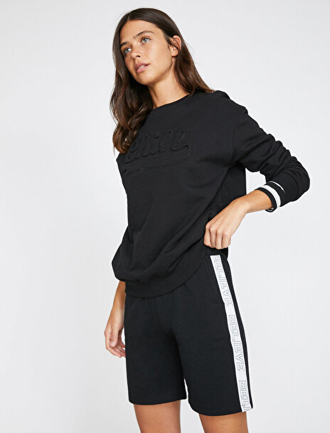 Koton Kadın Yazılı Baskılı Şort